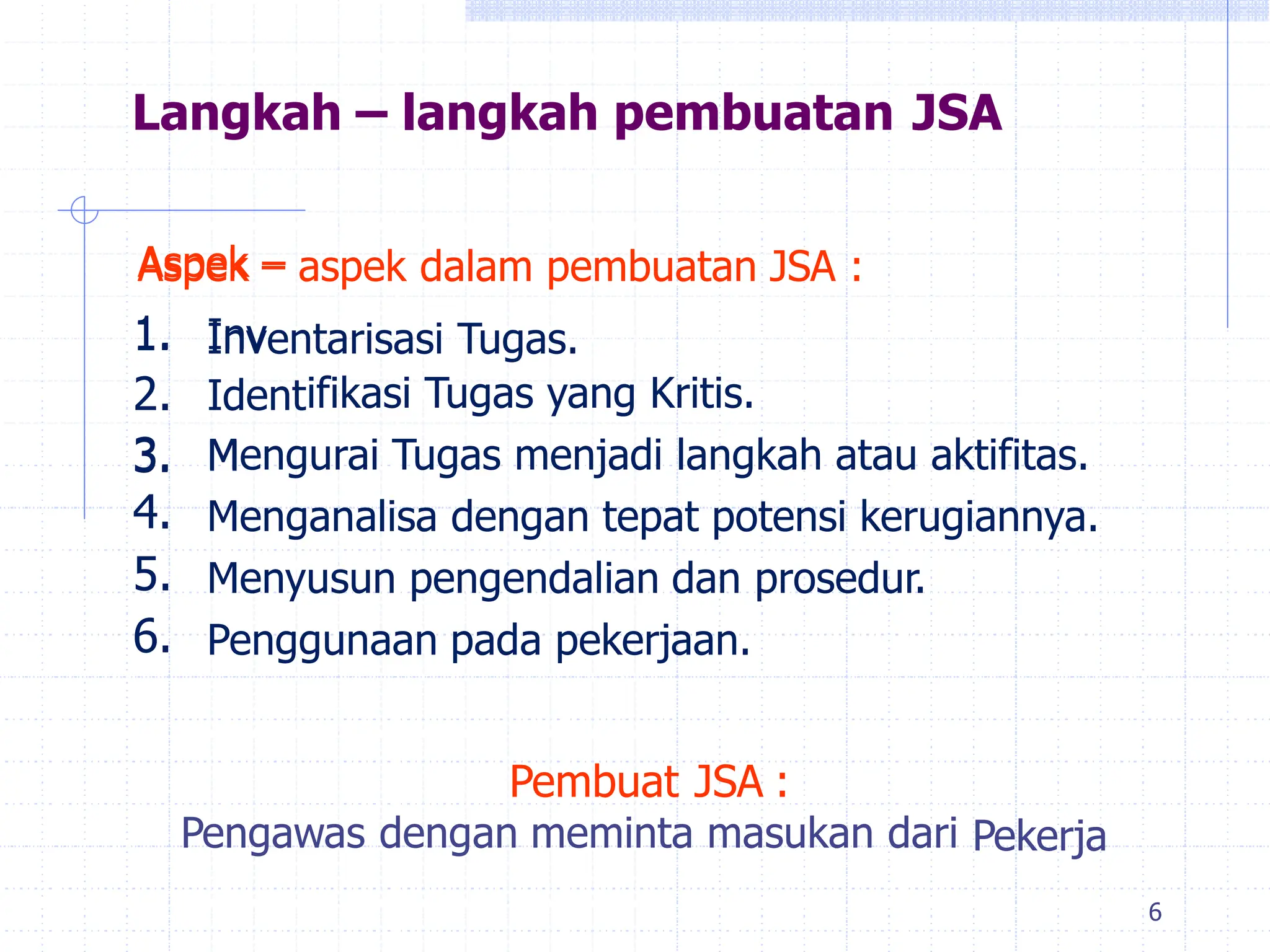 4. Job Safety Analys (JSA) Diklat POP.pptx