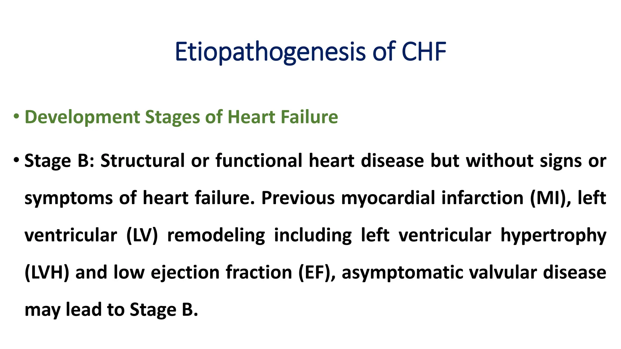 congestive heart failure pathophysiology | PPTX