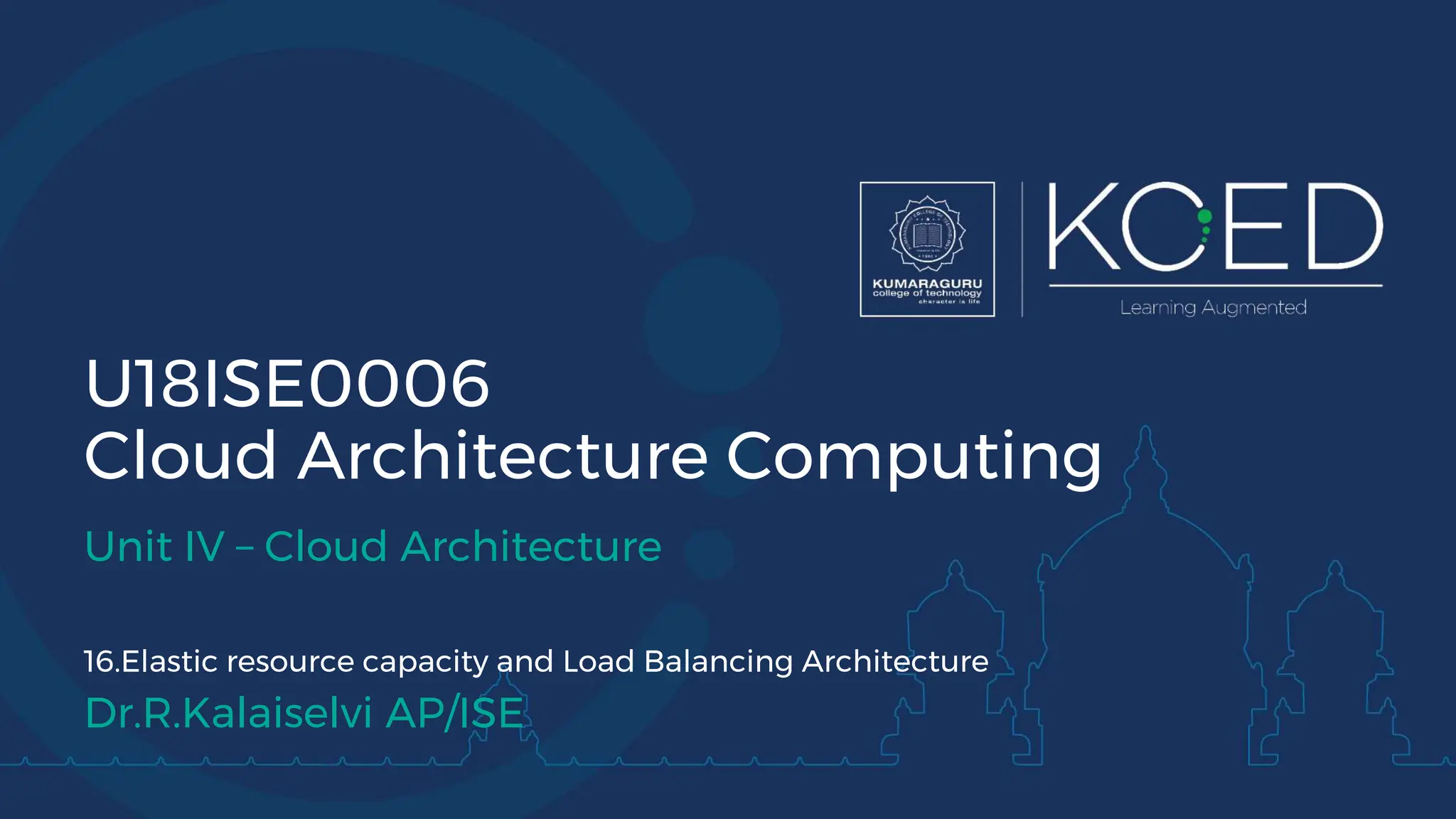U18ISE0006 -UNIT IV - Load Balancer - AWS.pptx
