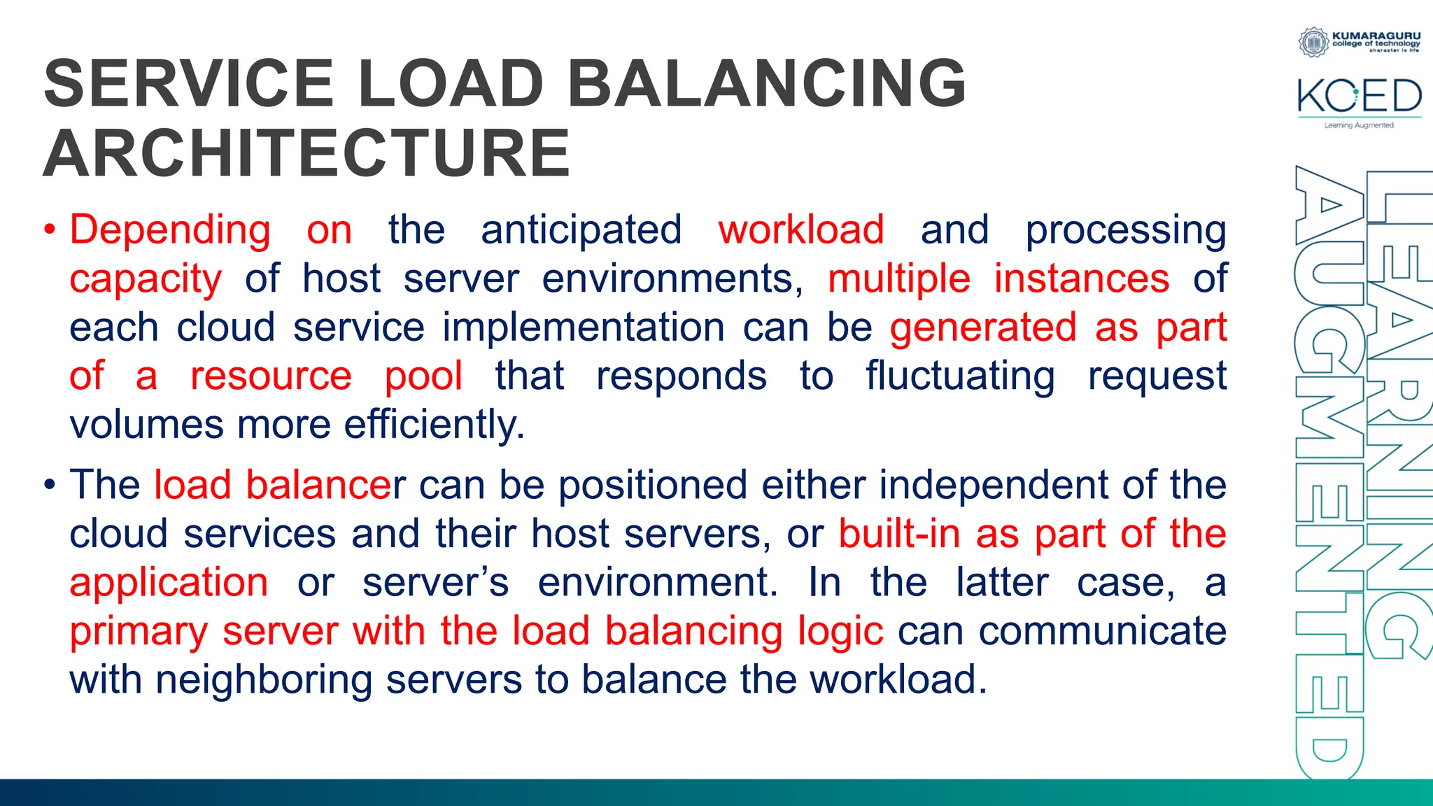 U18ISE0006 -UNIT IV - Load Balancer - AWS.pptx