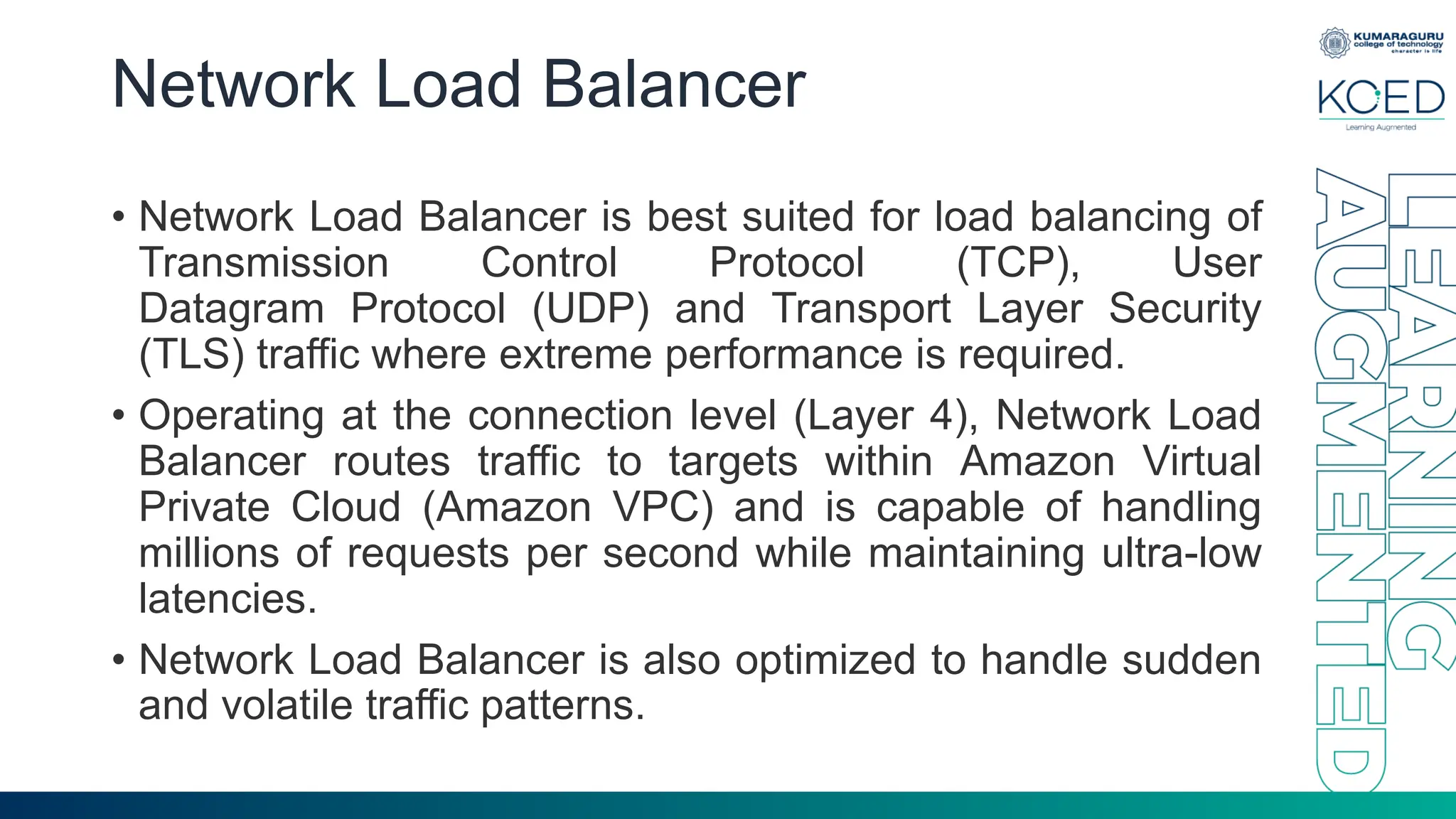 U18ISE0006 -UNIT IV - Load Balancer - AWS.pptx