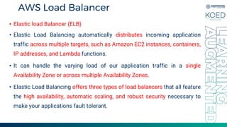 U18ISE0006 -UNIT IV - Load Balancer - AWS.pptx