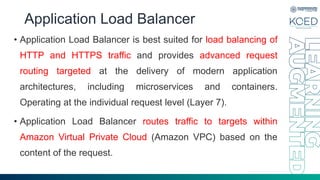 U18ISE0006 -UNIT IV - Load Balancer - AWS.pptx