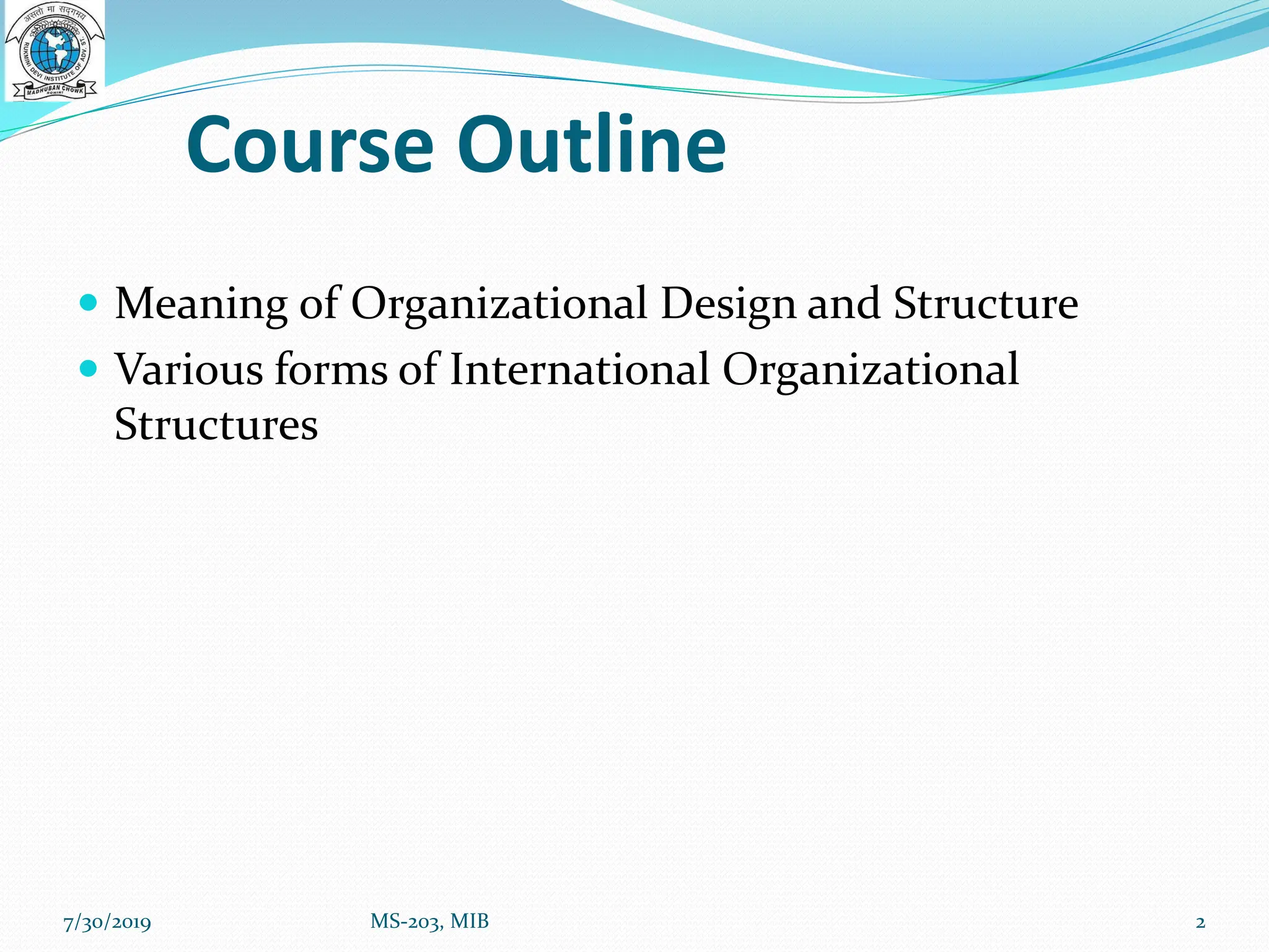 4. Organizational Design and Structure PPT.pdf