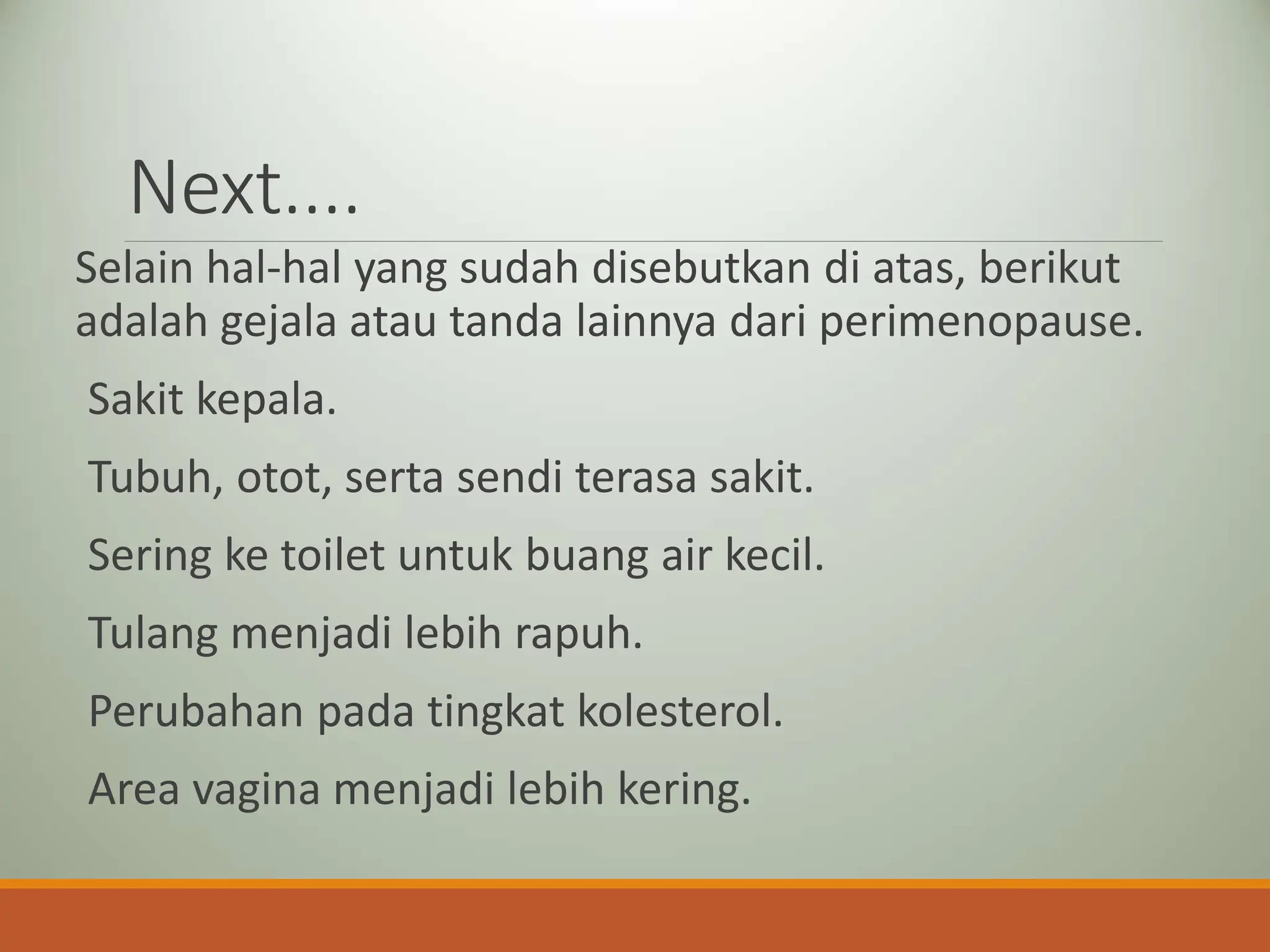 4. KETIDAKNYAMANAN UMUM PADA PERIMENOPAUSE.ppt