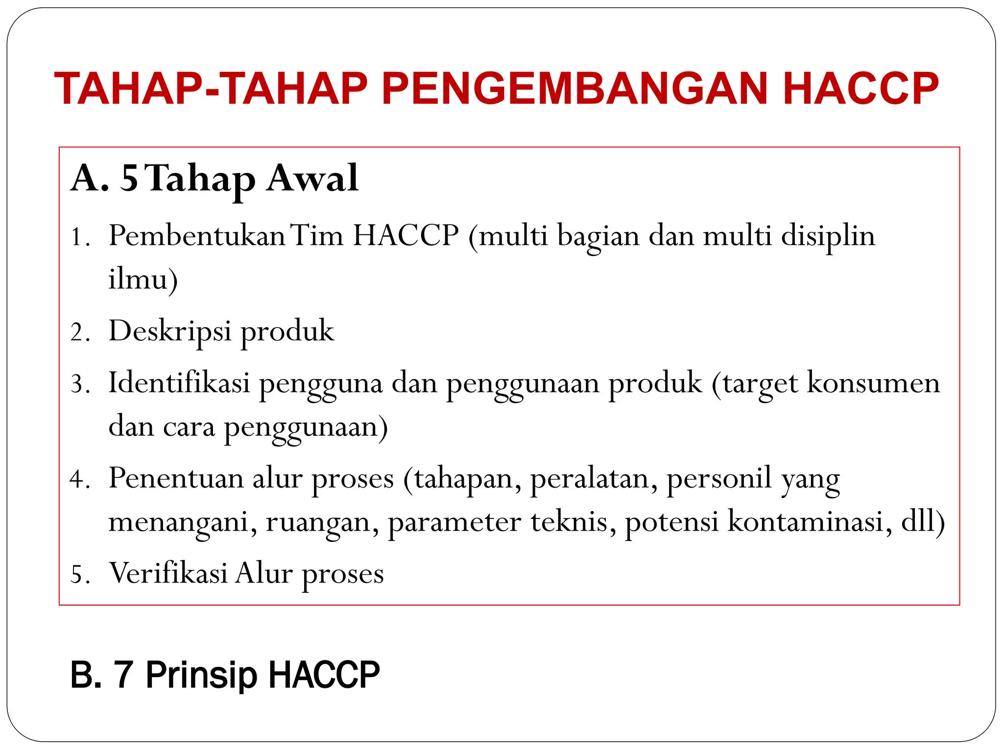 Materi tentang sistem HACCP pada industri | PDF