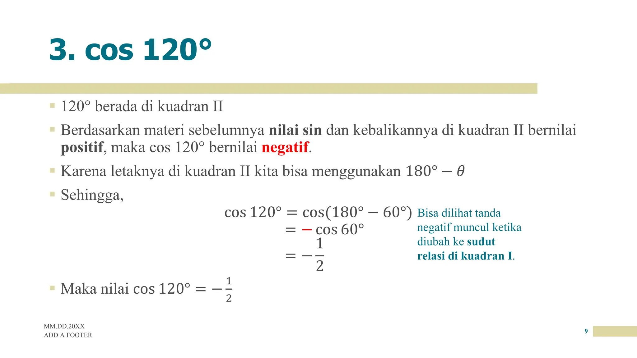 Sudut-sudut Berelasi Trigonometri - Sudut-sudut Berelasi Trigonometri ...