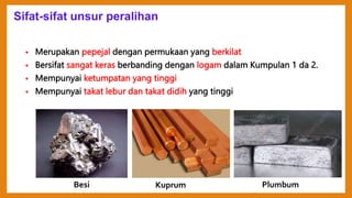 Bab 4 : Jadual Berkala Unsur 4.6 unsur peralihan.pptx