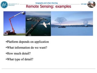 Remote sensing Techniques Dr. Ange Felix NSANZIYERA | PPT