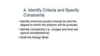 Creativity and Innovation: Engineering Design Process | PDF