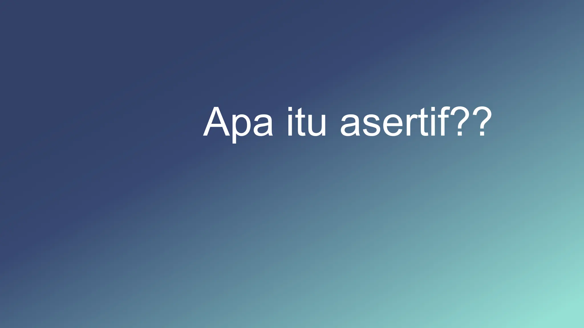 Perilaku Asertif Presentasi Kelas XI Fase F | PPT