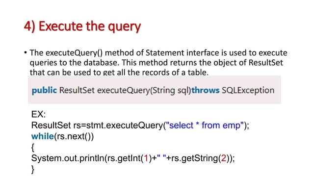 Java Database Connectivity with 5 Steps.pptx
