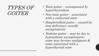 THYROID-PARATHYROID medical surgical nursing | PPTX