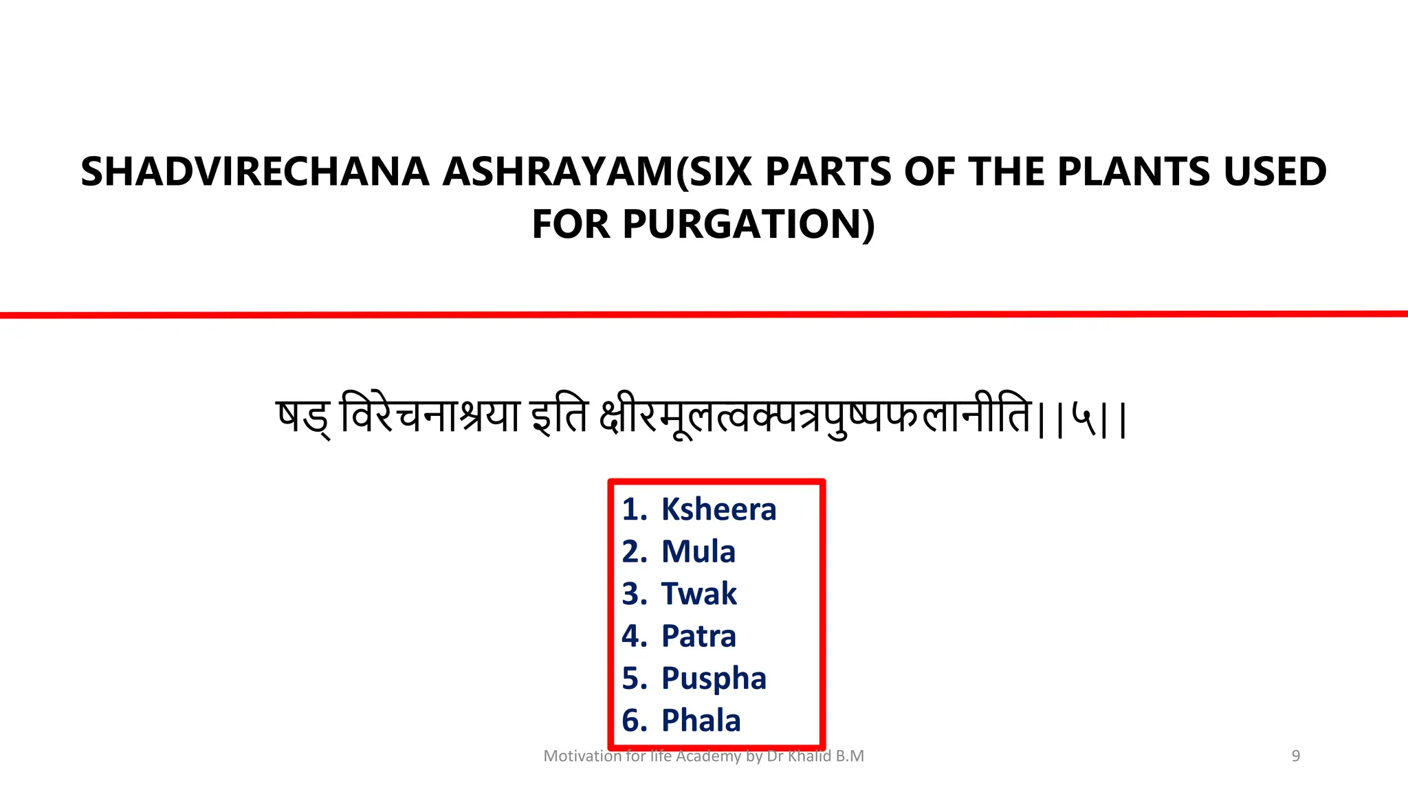 Charaka Samhita Sutra Sthana 4.Shadvirechanashatsirtiyadhyaya | PPTX