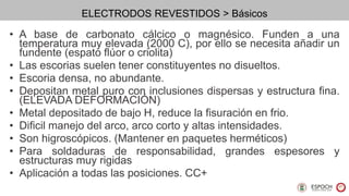 tipos de ELECTRODOS(dipositivas sobre los tipos de electrodos) | PDF