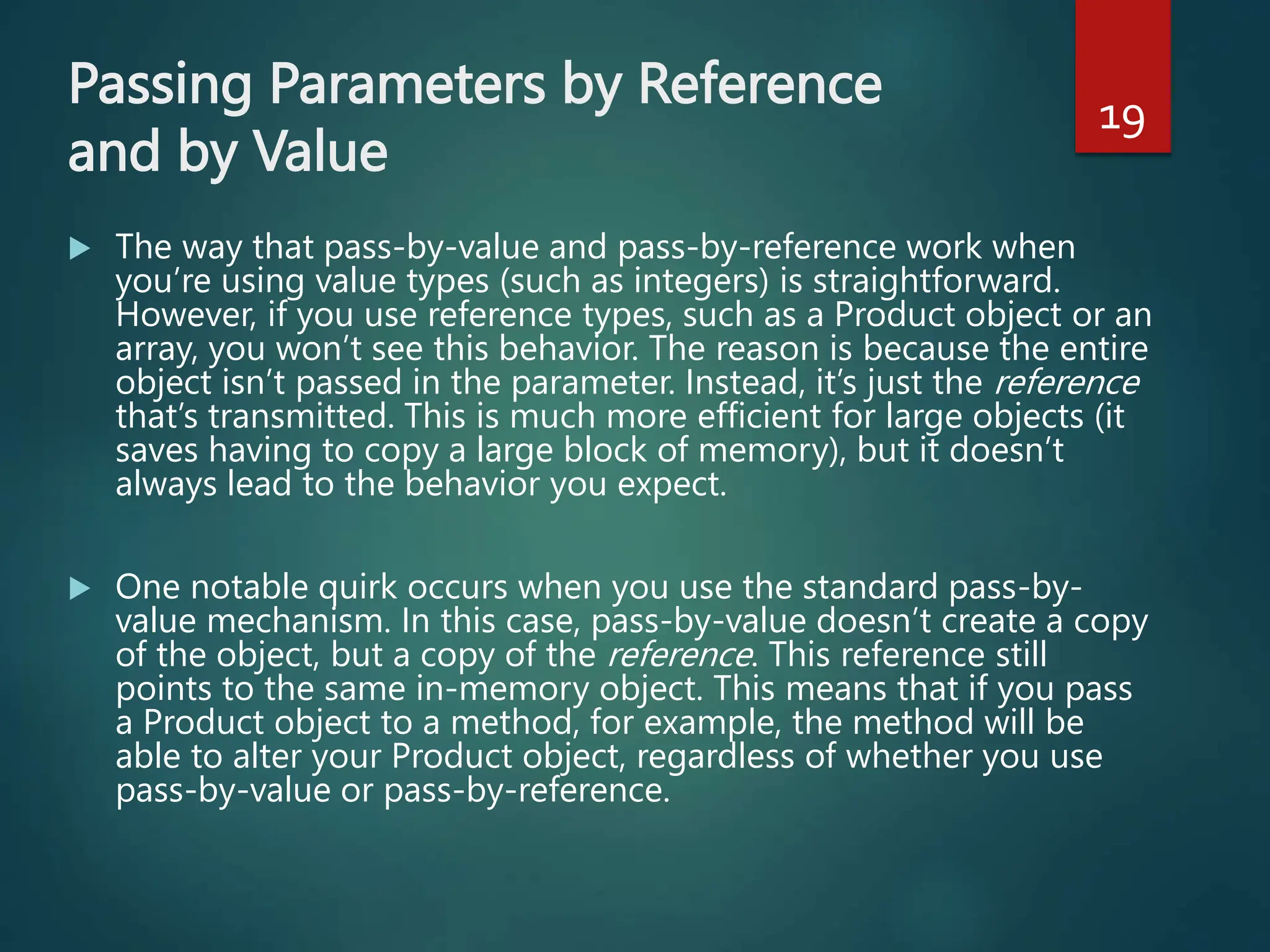 4. Types, Objects and NameSPACES in. Net.pptx | Web Development | Internet
