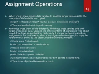 4. Types, Objects and NameSPACES in. Net.pptx