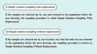 Notes on SAMPLING and its types with examples.pptx