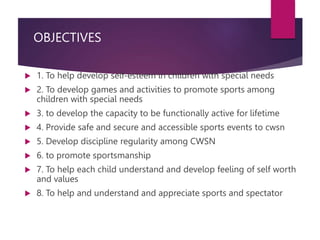 4. PHYSICAL EDUCATION & SPORTS FOR CWSN.pptx
