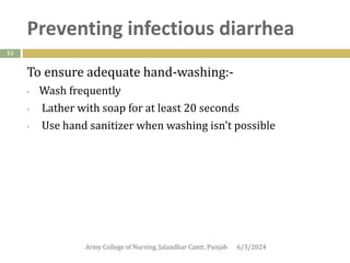 4. DIARROEAL DISEASE and its treatment .ppt | Free Download