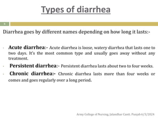 4. DIARROEAL DISEASE and its treatment .ppt | Free Download