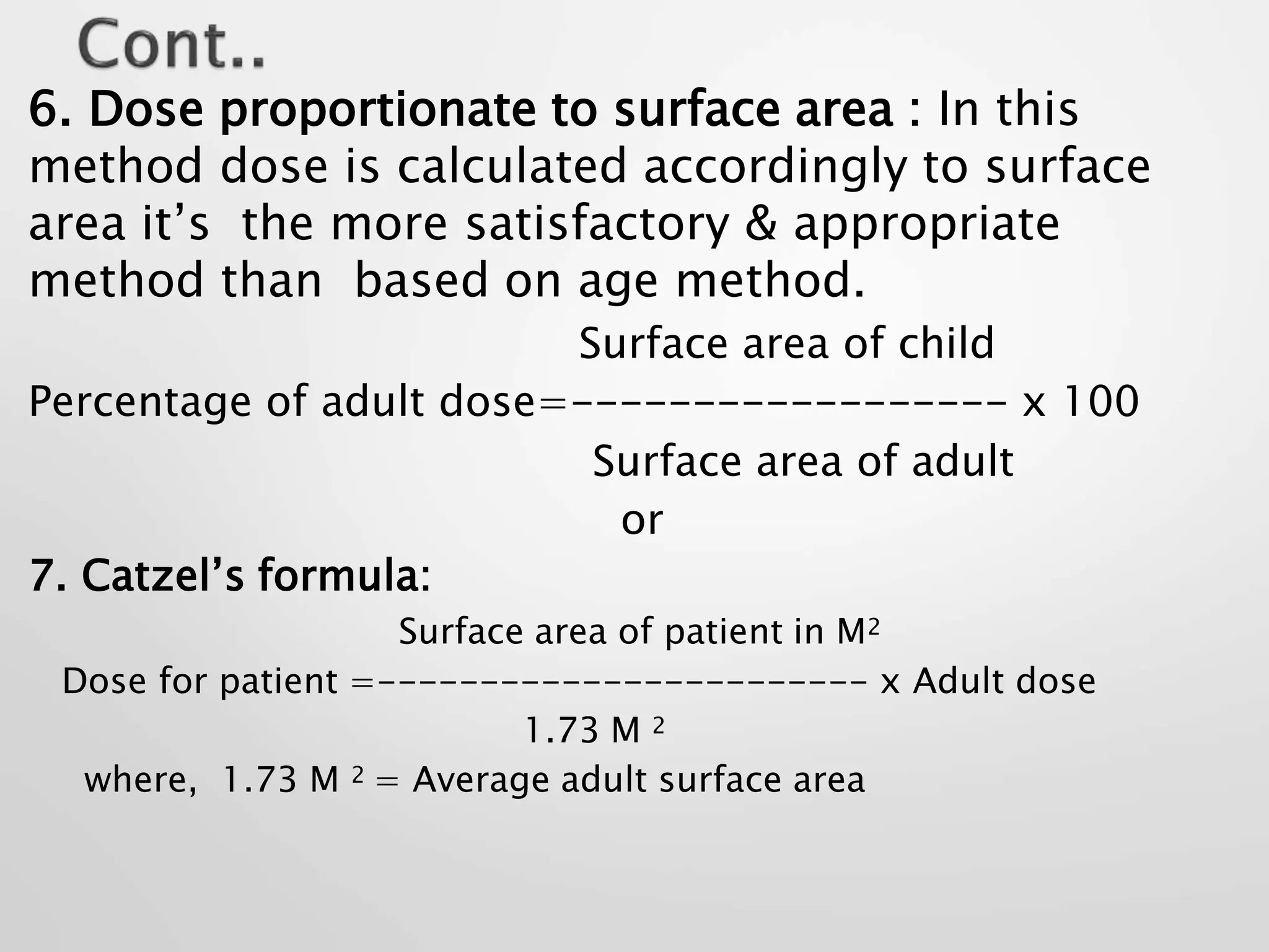 Posology for dosage calculation adults, children, old age patients | PPT