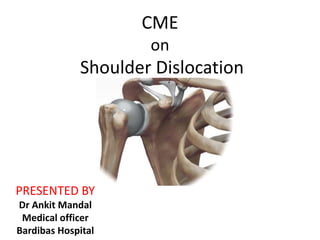 4. Acute Shoulder Dislocations cme ankit.pptx
