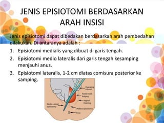 4. EPISIOTOMI.ppt pada pirenium ibu bersalin | PPT