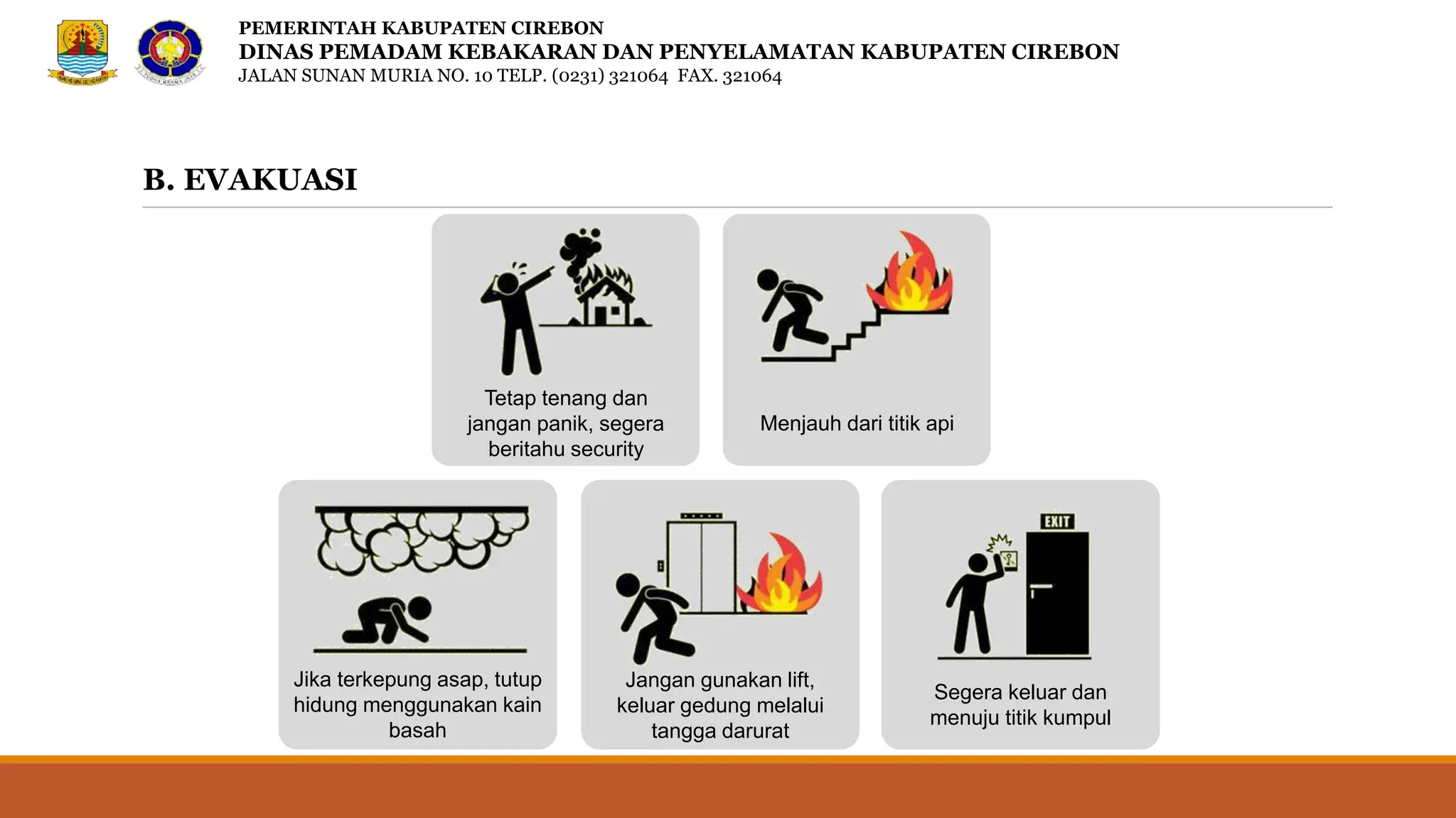 Evakuasi dan MKKG Dinas Pemadam kebakaran | PPT