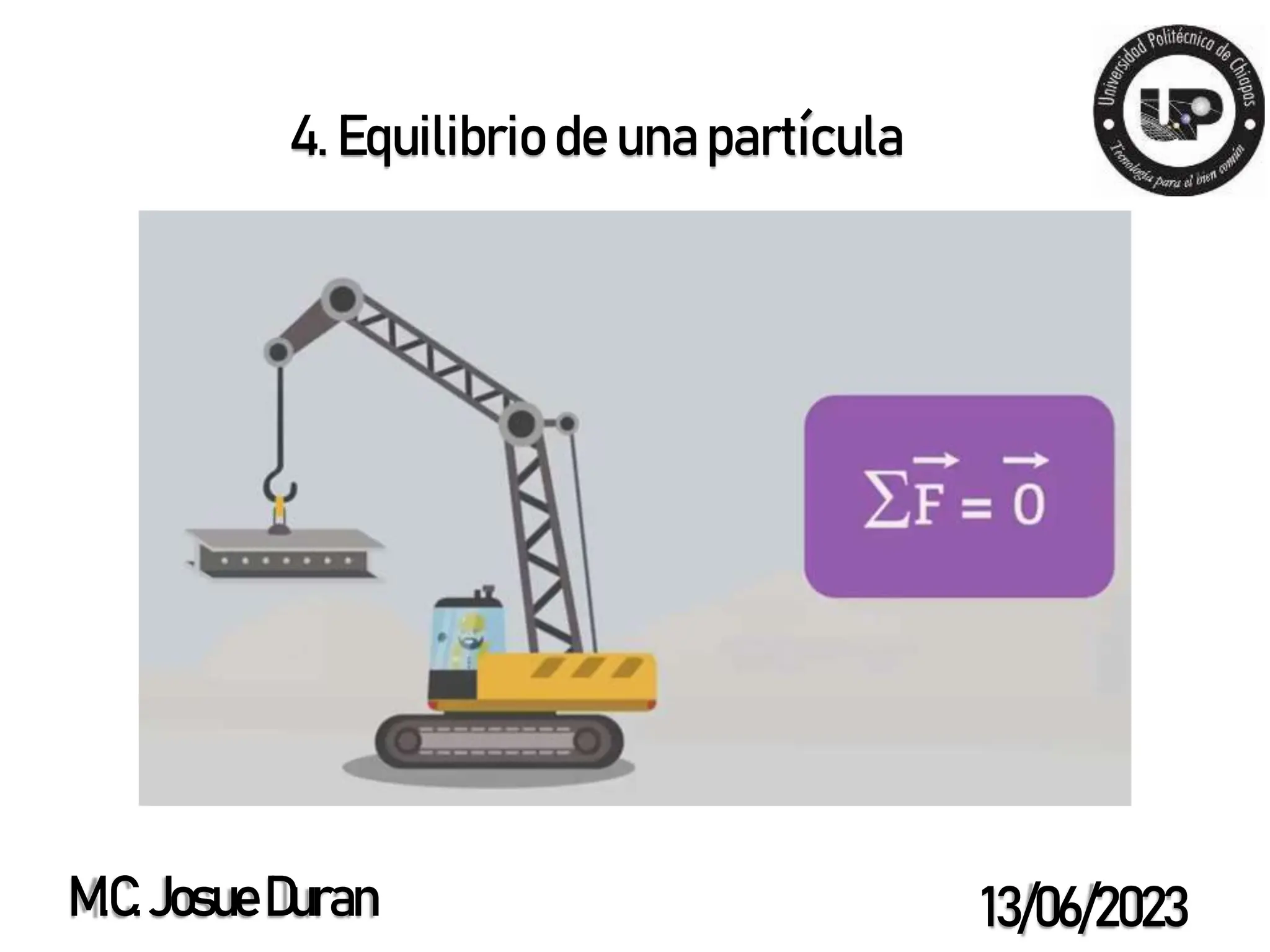 Equilibrio de una partícula en dos dimensiones | PPT Equilibrio de una partícula en dos dimensiones | PPT