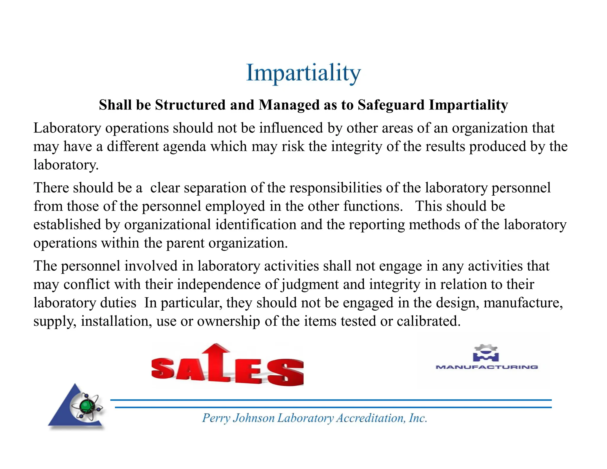 Impartiality as per ISO /IEC 17025:2017 Standard | PDF