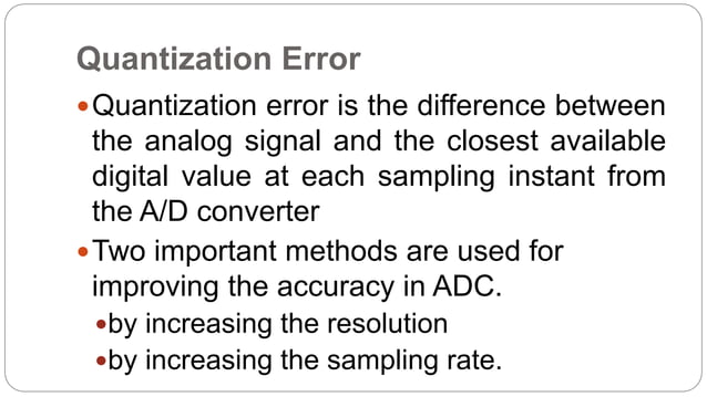 Analog and Digital Convertors - (ADC) | PPT