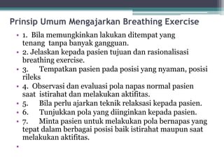 BREATHING EXERCISE BREATHING EXERCISE BREATHING EXERCISE | PPTX