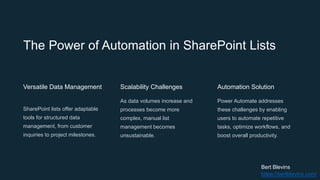 Empowering Your Workflow Automation with Power Automate | PPTX