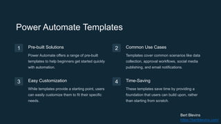 Empowering Your Workflow Automation with Power Automate | PPTX