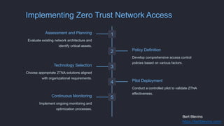 Implementing Zero Trust Network Access: Enhancing Security in Modern Enterprises | PPT