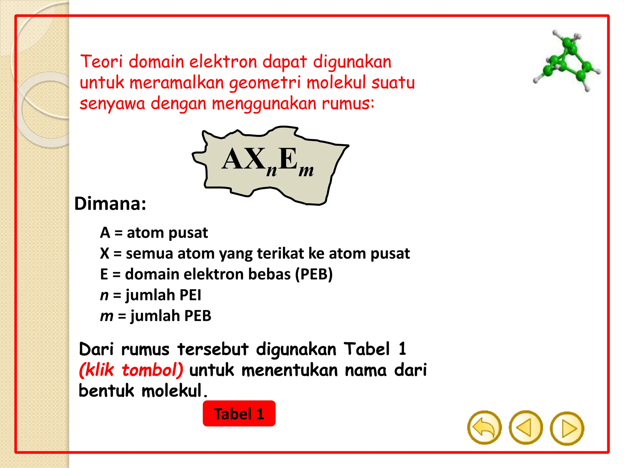 PPT Bentuk Molekul pptx kimia kelas XI sma | PPTX