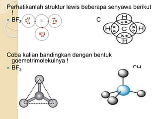 PPT Bentuk Molekul pptx kimia kelas XI sma | PPTX