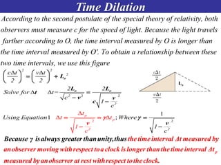 4. Relativity and its use in real life with applications | PPT