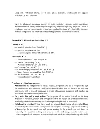 Text Book of Critical Care Nursing ICU NURSING | PDF