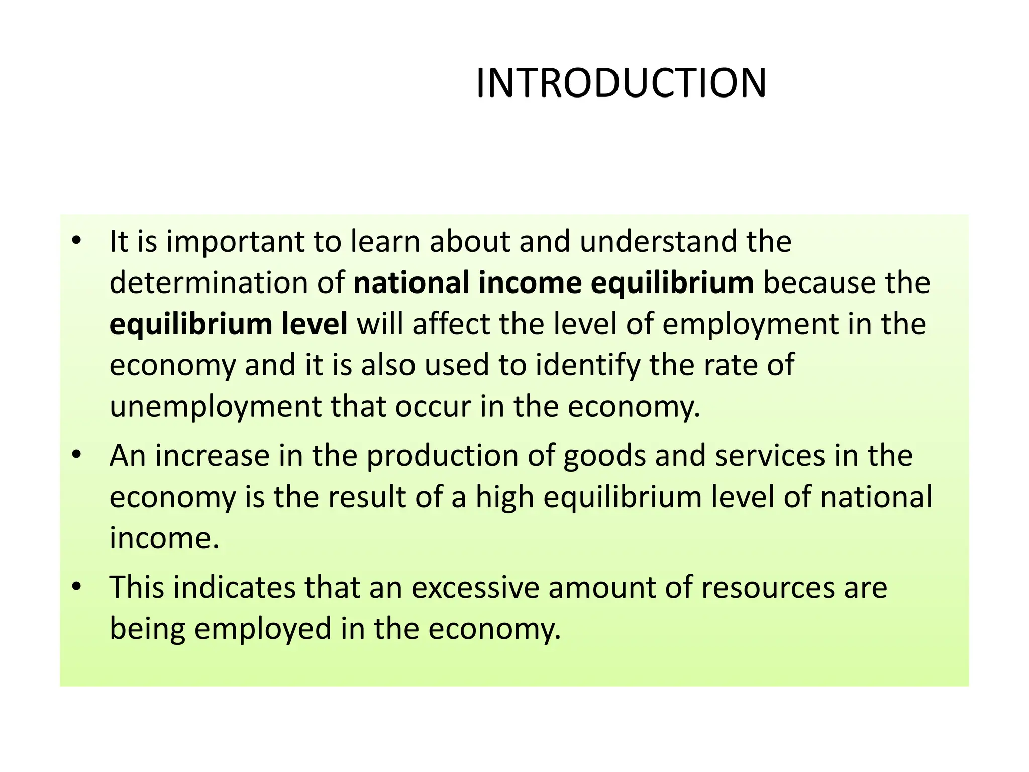4. NATIONAL INCOME DETERMINATION FOR MACROECONOMICSpptx | PPT