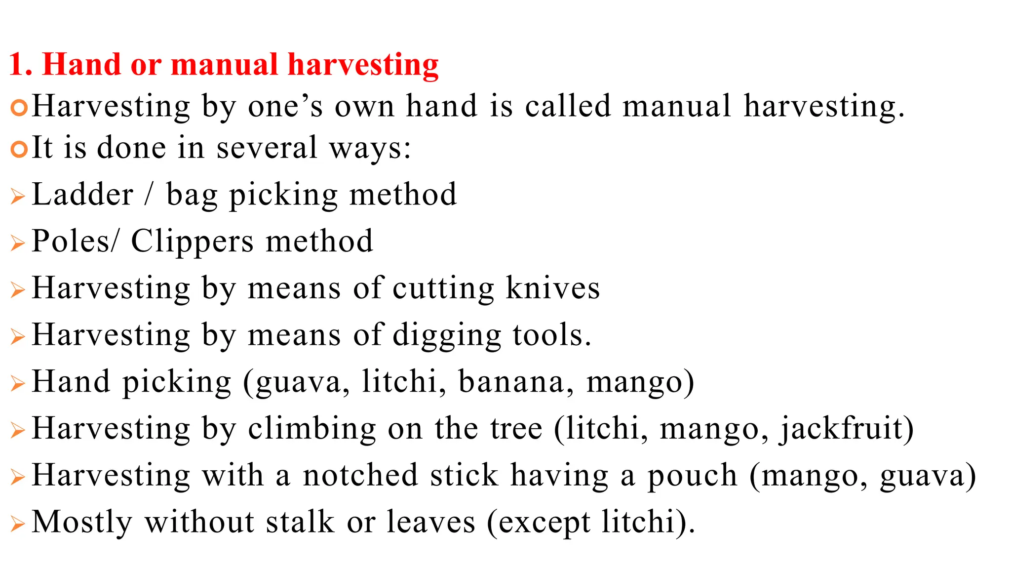 4. Harvesting of fruits and vegetables.pptx