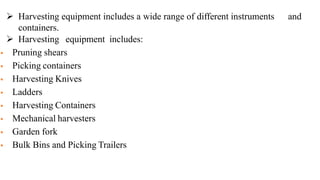 4. Harvesting of fruits and vegetables.pptx