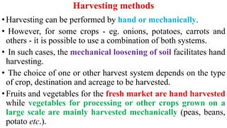 4. Harvesting of fruits and vegetables.pptx