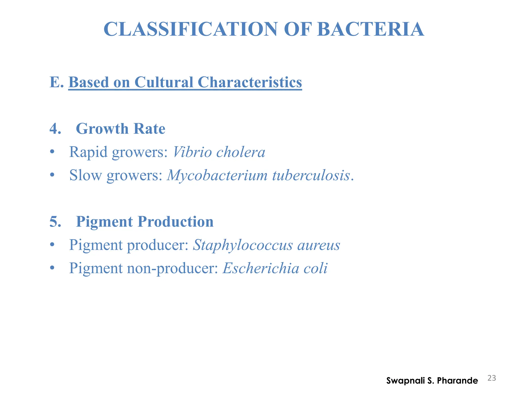 Bacteria: Classification of Bacteria.pdf