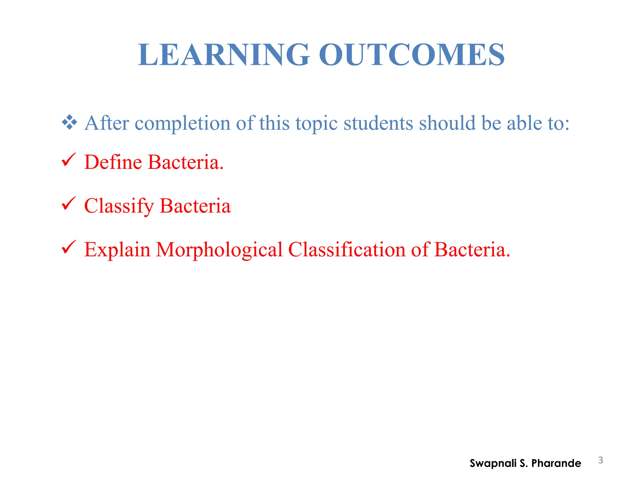 Bacteria: Classification of Bacteria.pdf