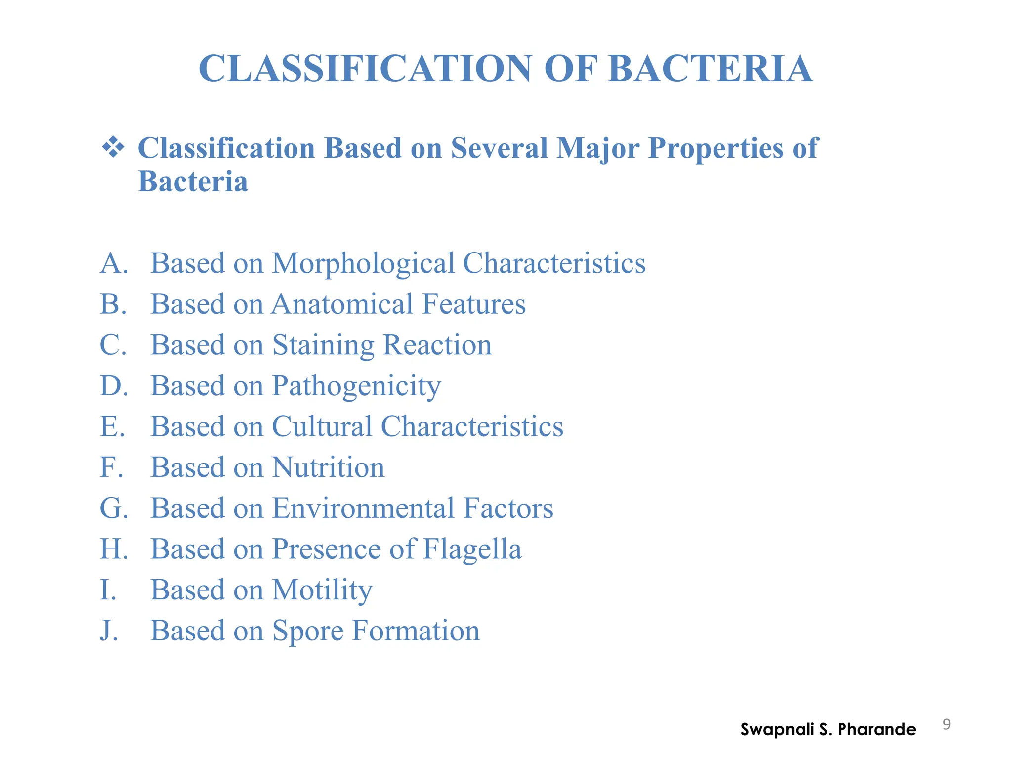 Bacteria: Classification of Bacteria.pdf