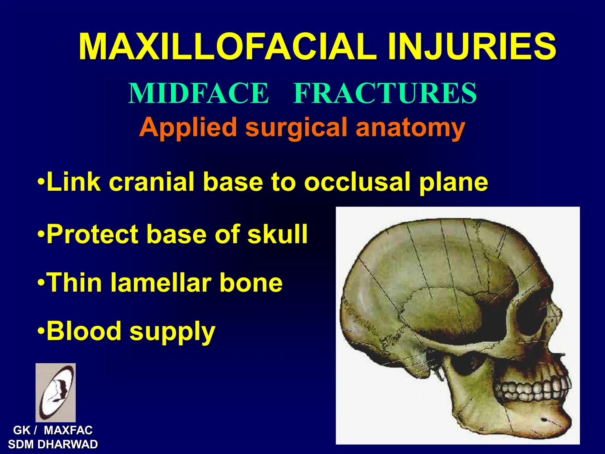 4. mid face fracture ppt for ug students | PPT