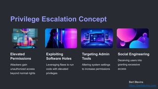 Escalate Privileges in Windows: Addressing a Critical Security Vulnerability | PPTX