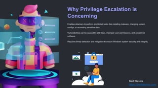 Escalate Privileges in Windows: Addressing a Critical Security Vulnerability | PPTX